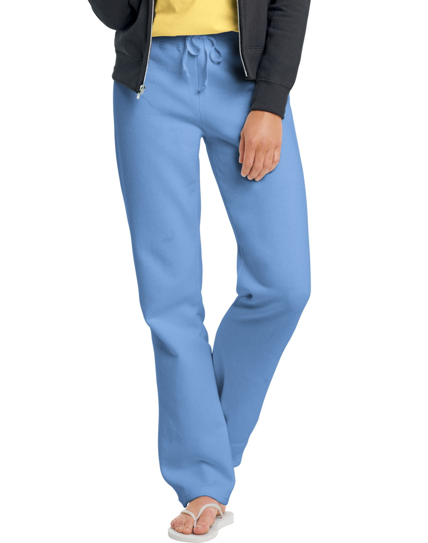 8 oz. 80/20 ComfortBlend EcoSmart Open-Bottom Fleece Pant - Walmart.com