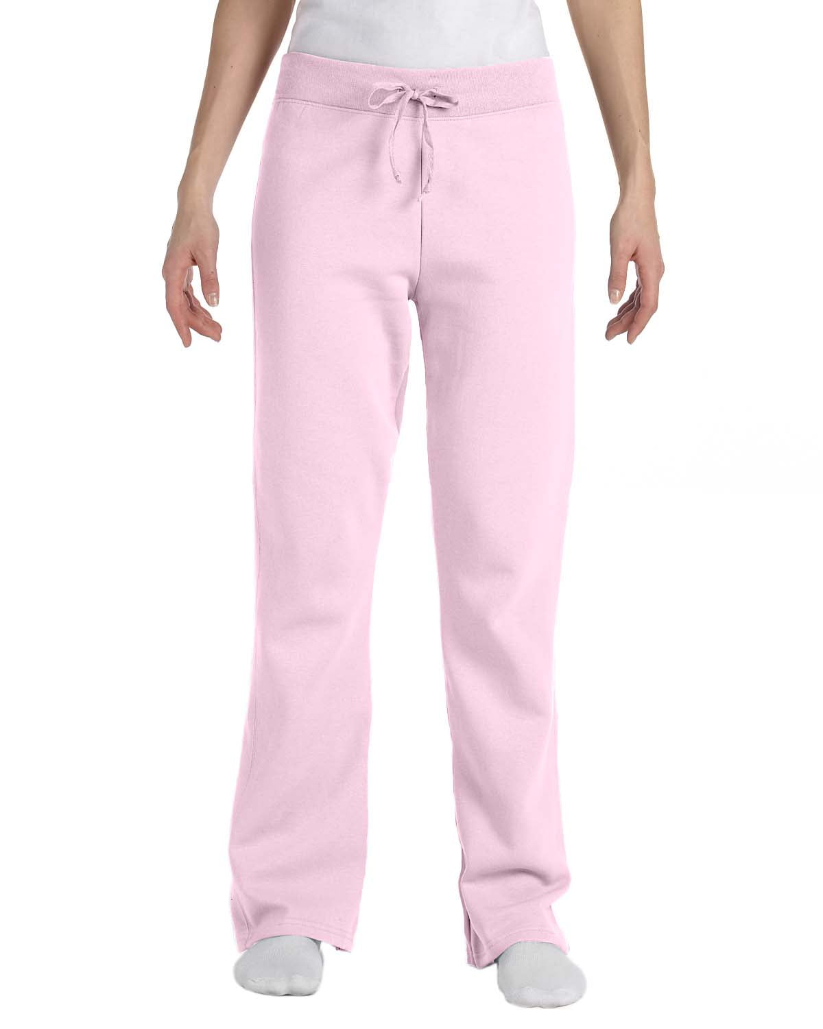 8 oz. 80/20 ComfortBlend EcoSmart Open-Bottom Fleece Pant - Walmart.com