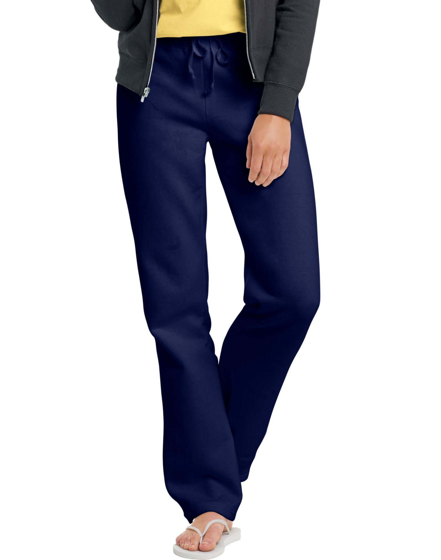 8 oz. 80/20 ComfortBlend EcoSmart Open-Bottom Fleece Pant - Walmart.com