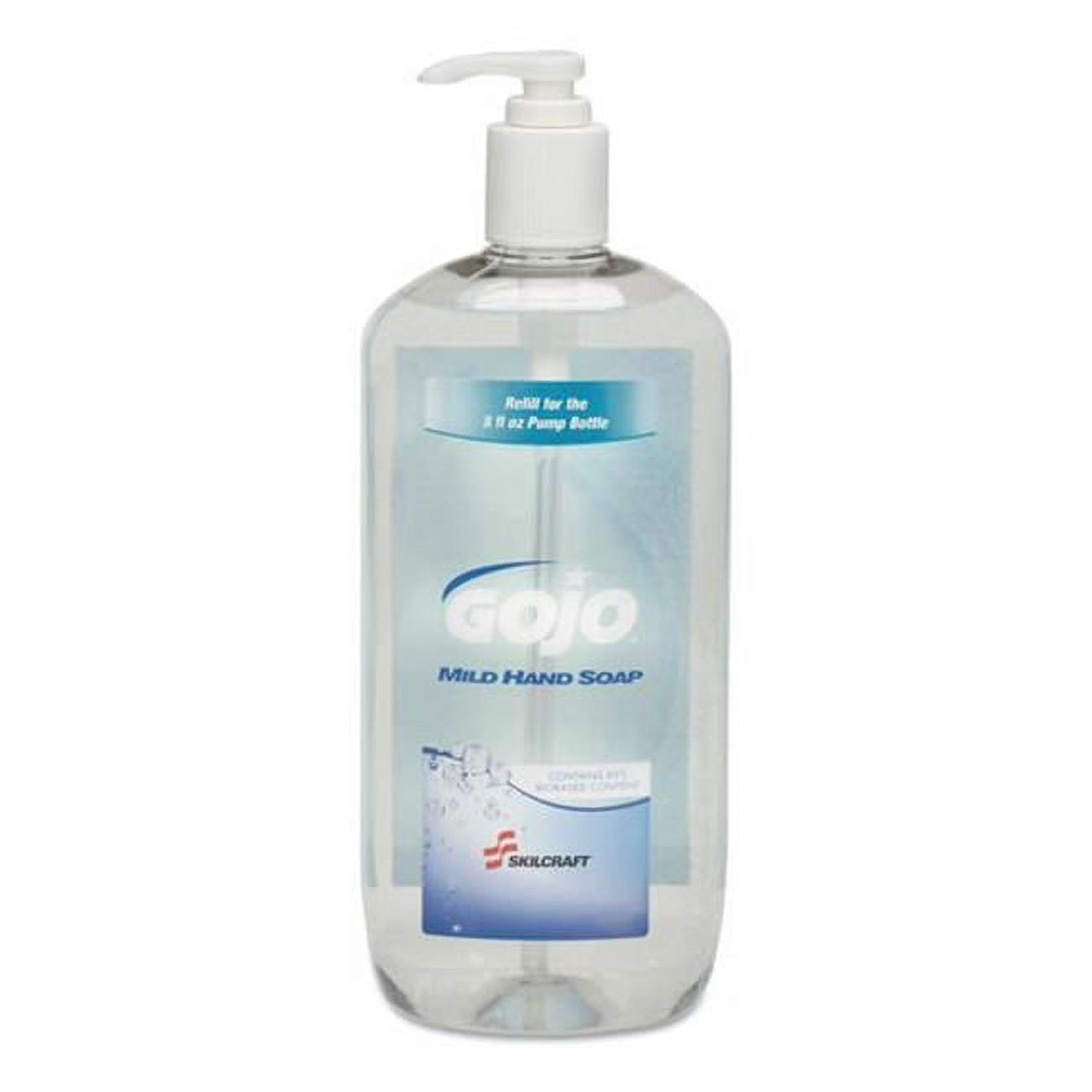 8 oz Bottle GOJO Mild Hand Soap - Case of 12 - Walmart.com
