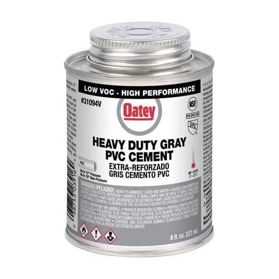 8 oz Cement for PVC - Gray - Walmart.com
