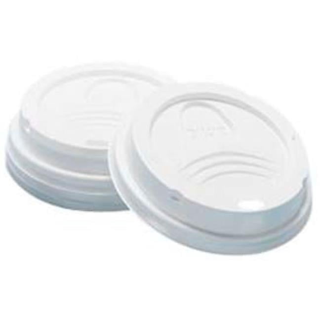 8 oz Dixie DIX D9538 Dome Hot Drink Lids, White - 1000 Count - Walmart.com