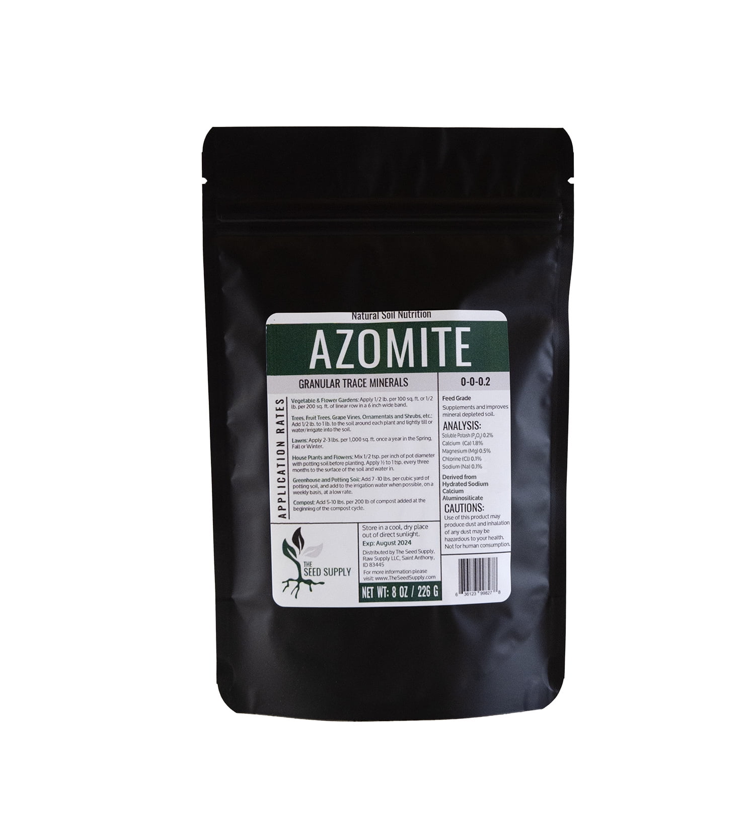 8 oz Granular Azomite Trace Mineral Fertilizer - Walmart.com