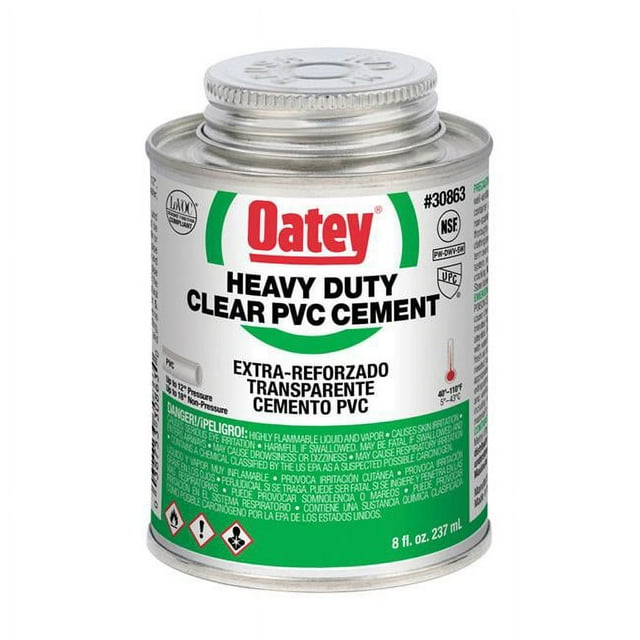 8 oz Heavy PVC Cement - Walmart.com