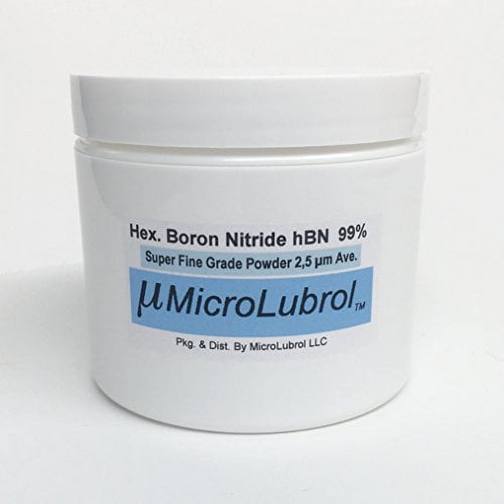 8 oz Hexagonal Boron Nitride hBN Powder FINE 2.5 µ Micron - Walmart.com