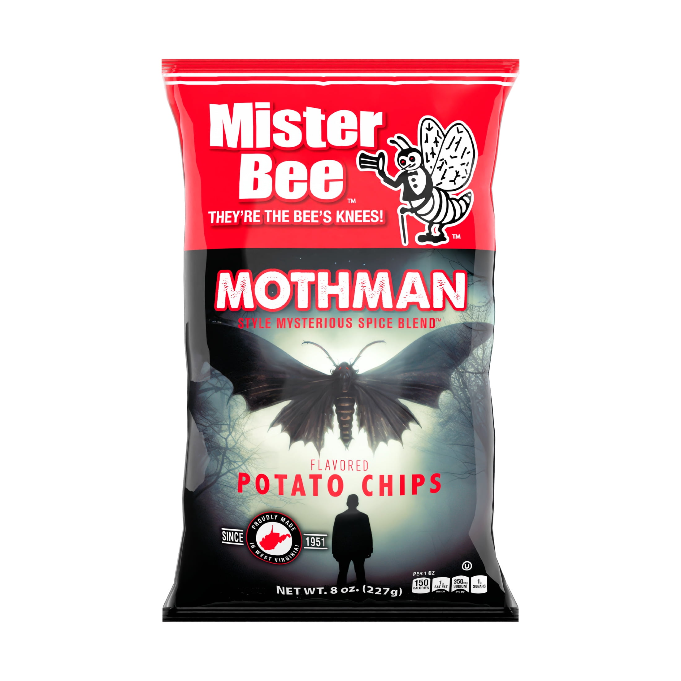 8 oz Mister Bee Moth Man Chip - Walmart.com