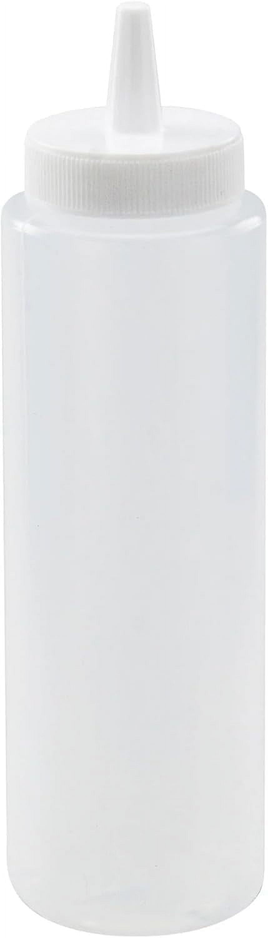 8 oz Plastic Condiment Squeeze Bottles Squirt Bottle for Sauces ...