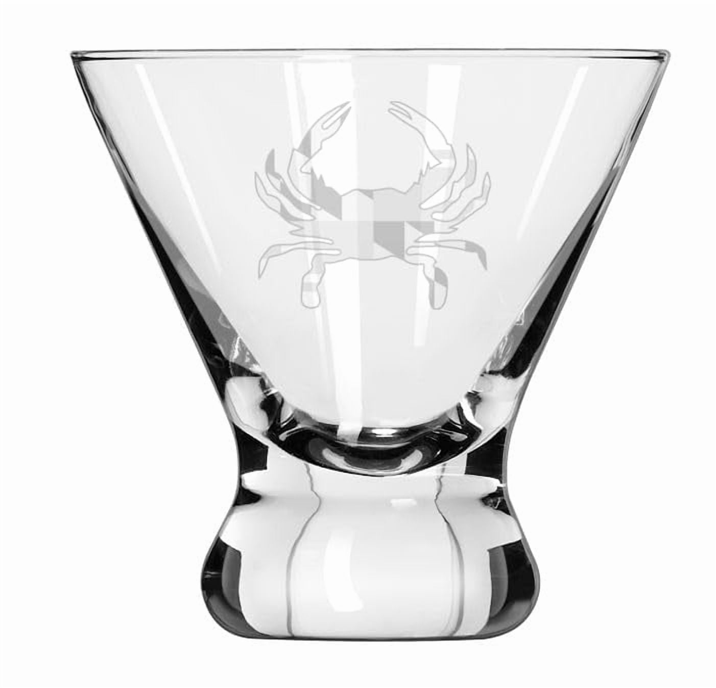 8 oz Stemless Martini Cocktail Glass Cosmopolitan Margarita Maryland ...