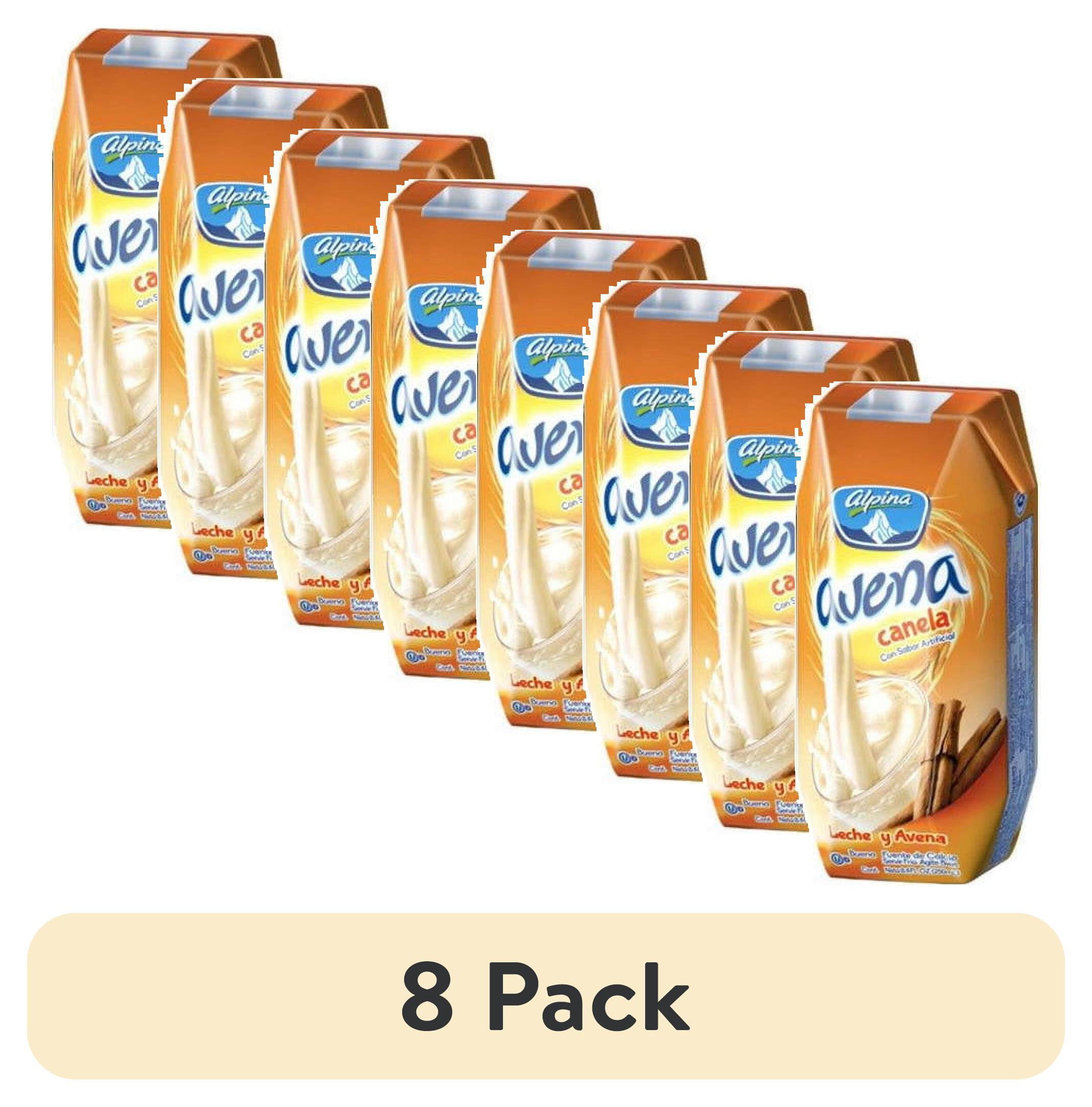 (8 pack) Alpina Cinnamon Oatmeal Smoothie, 6.7 oz - Walmart.com