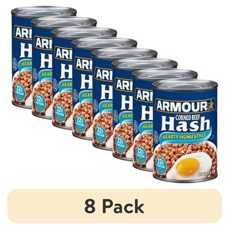 (8 pack) Armour Corned Beef Hash, 14 oz Can - Walmart.com