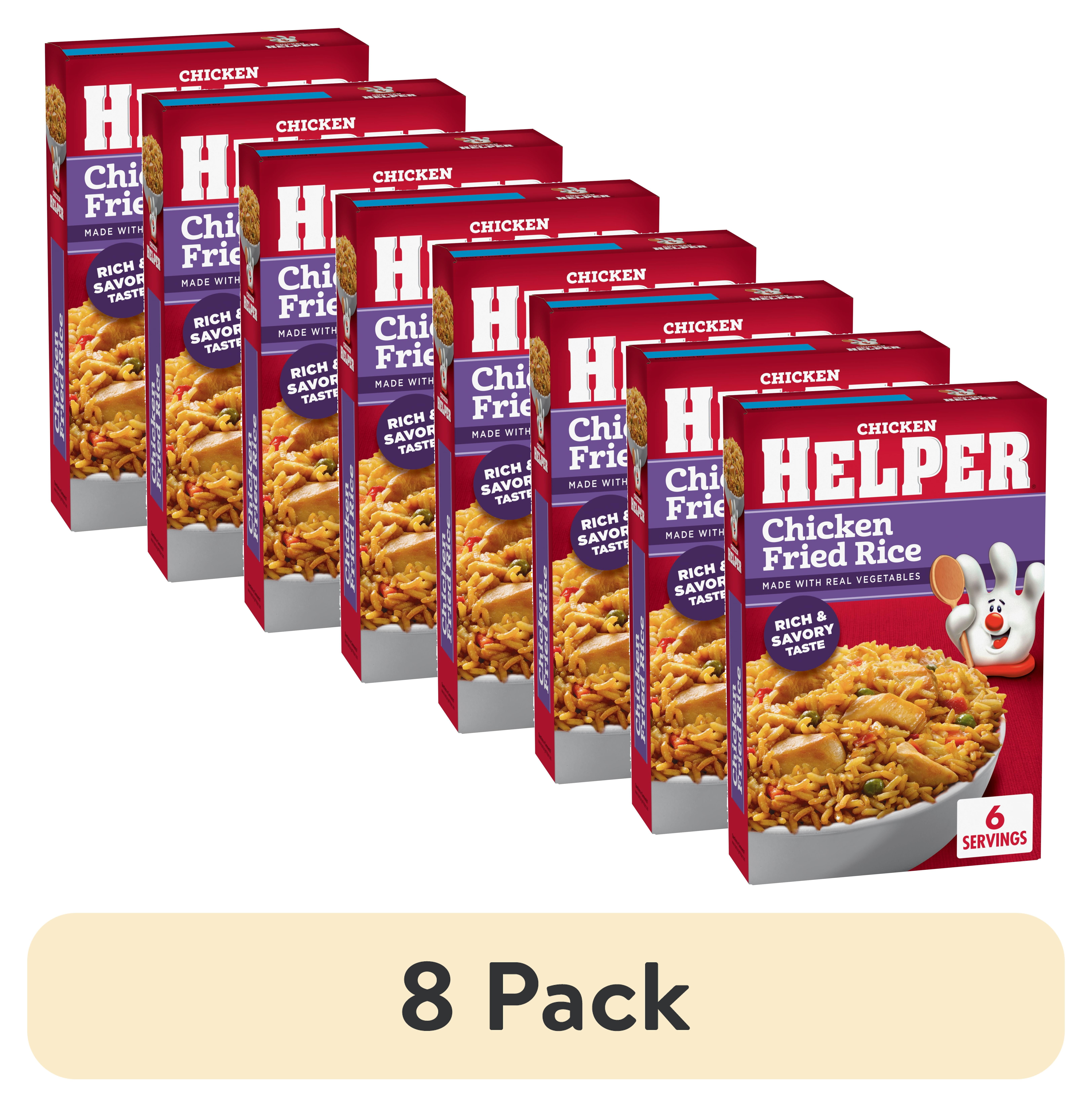 (8 pack) Chicken Helper Chicken Fried Rice Made with Real Vegetables, 7 ...