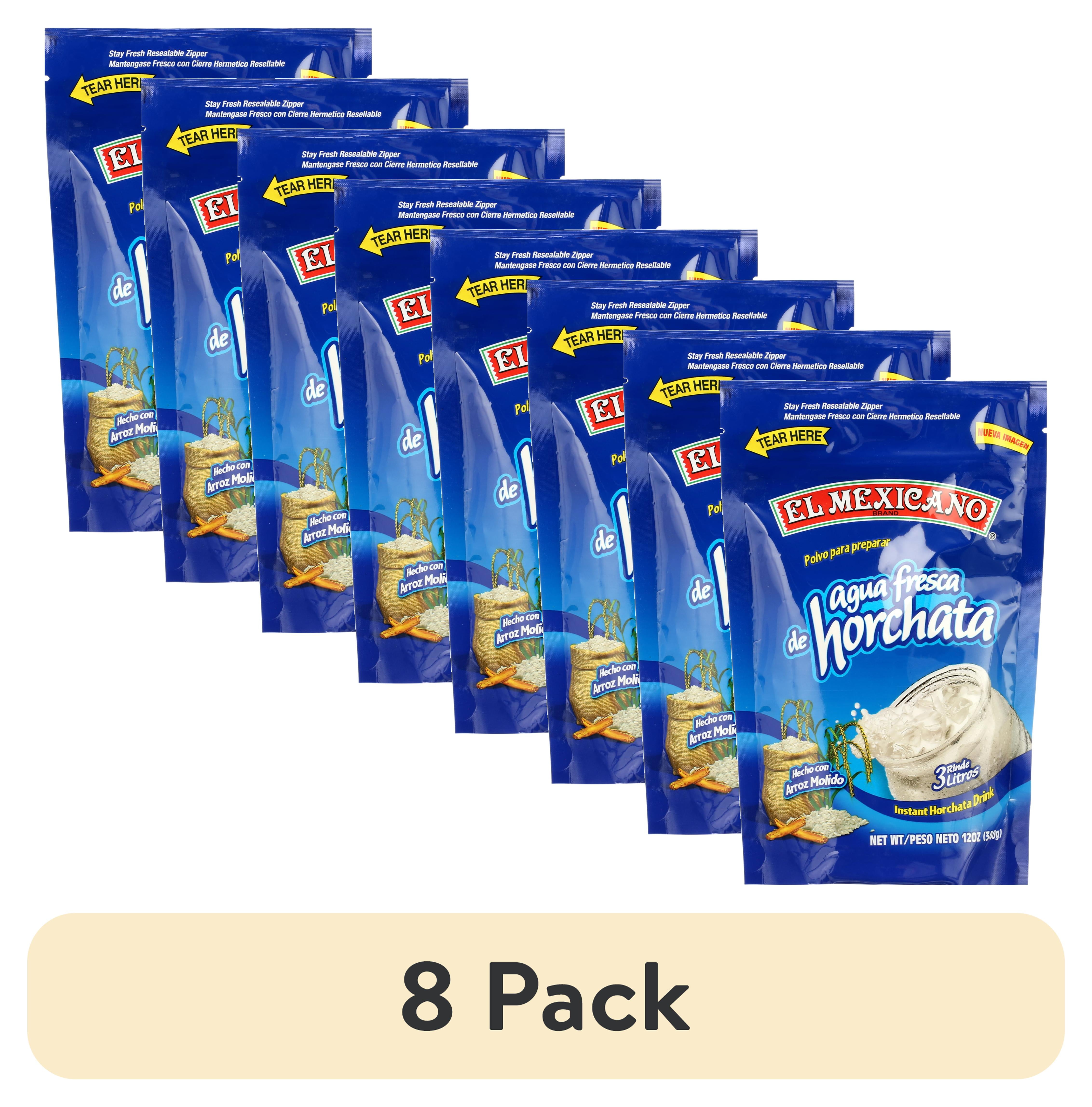 (8 pack) El Mexicano Horchata Powdered Drink Mix, Multiserve 12 oz ...
