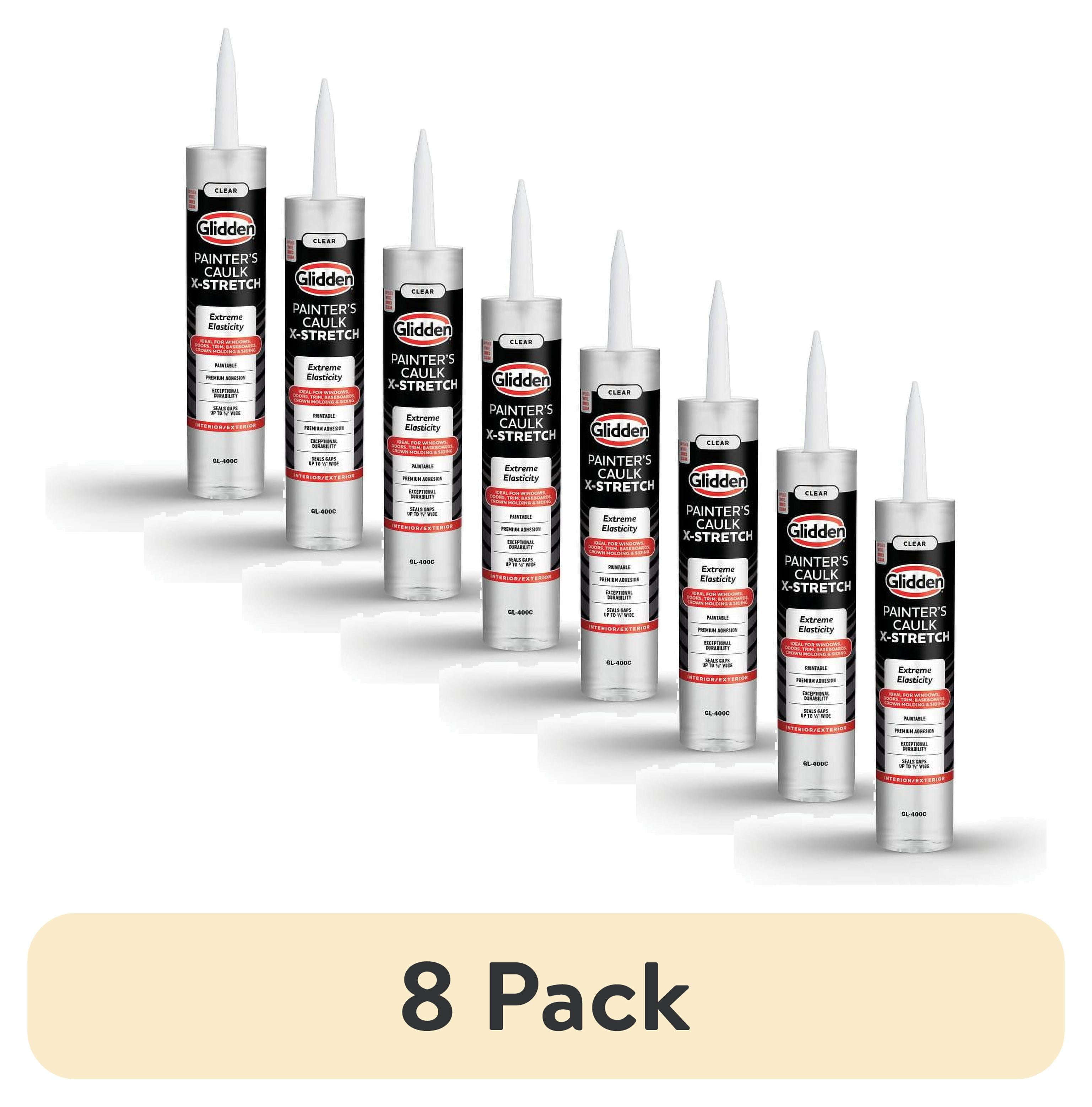 (8 pack) Glidden 10.1 fl oz X-Stretch Painter’s Multi-Purpose Interior ...