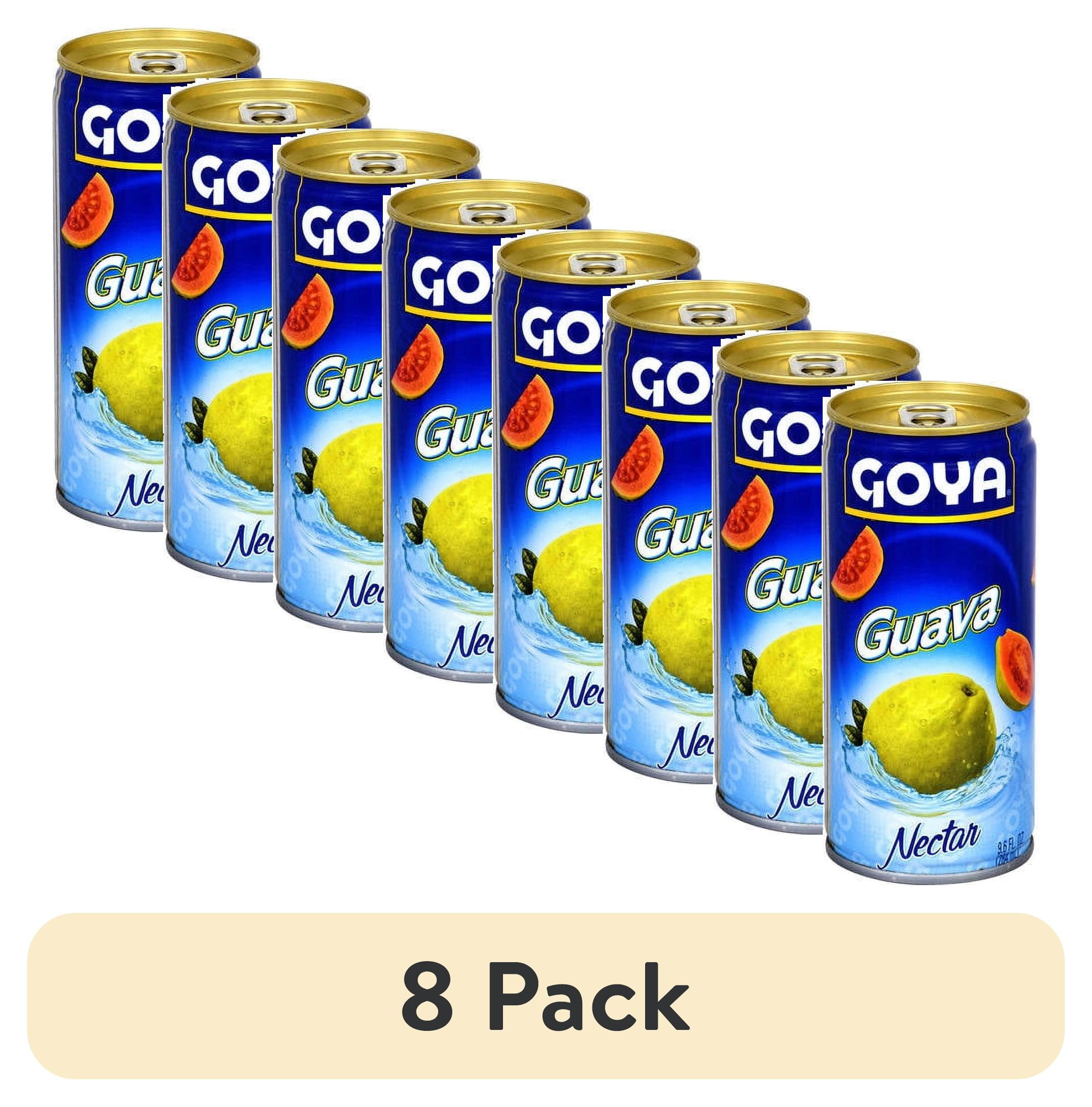 (8 pack) Goya Guava Nectar, 9.6 fl oz - Walmart.com