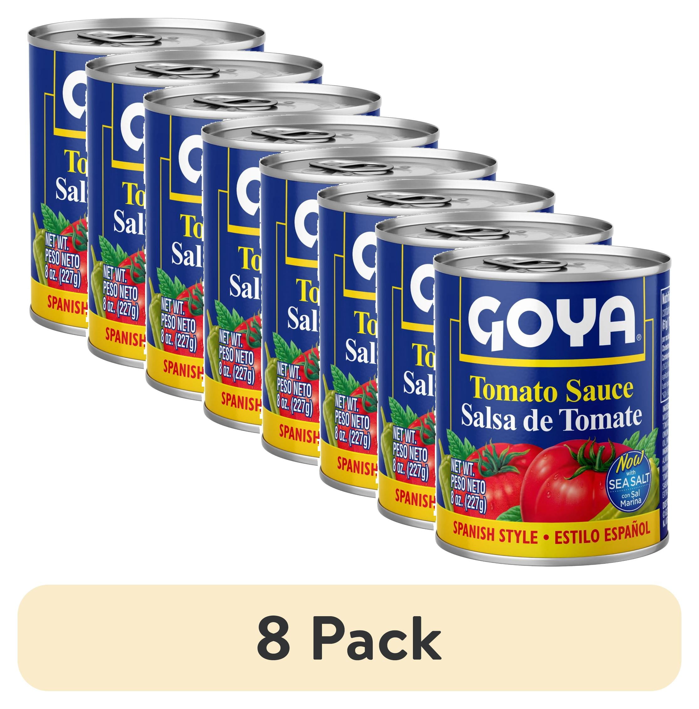 (8 pack) GOYA Spanish Style Tomato Sauce, 8 oz Can - Walmart.com