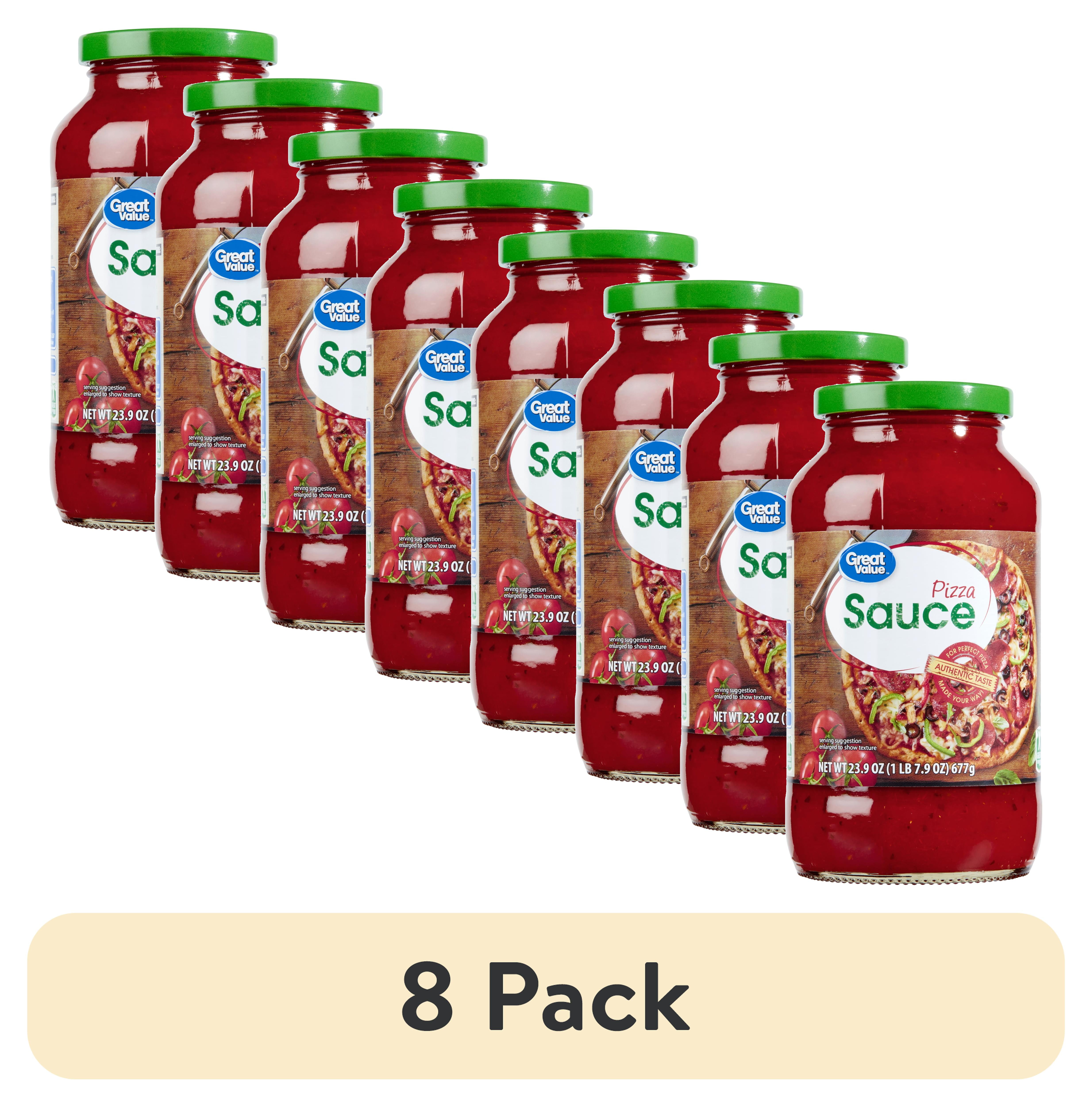 (8 pack) Great Value Pizza Sauce, 23.9 oz - Walmart.com