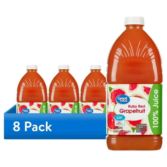 Great Value Grapefruit Juice - Bulk Juices for Food Services - Walmart ...