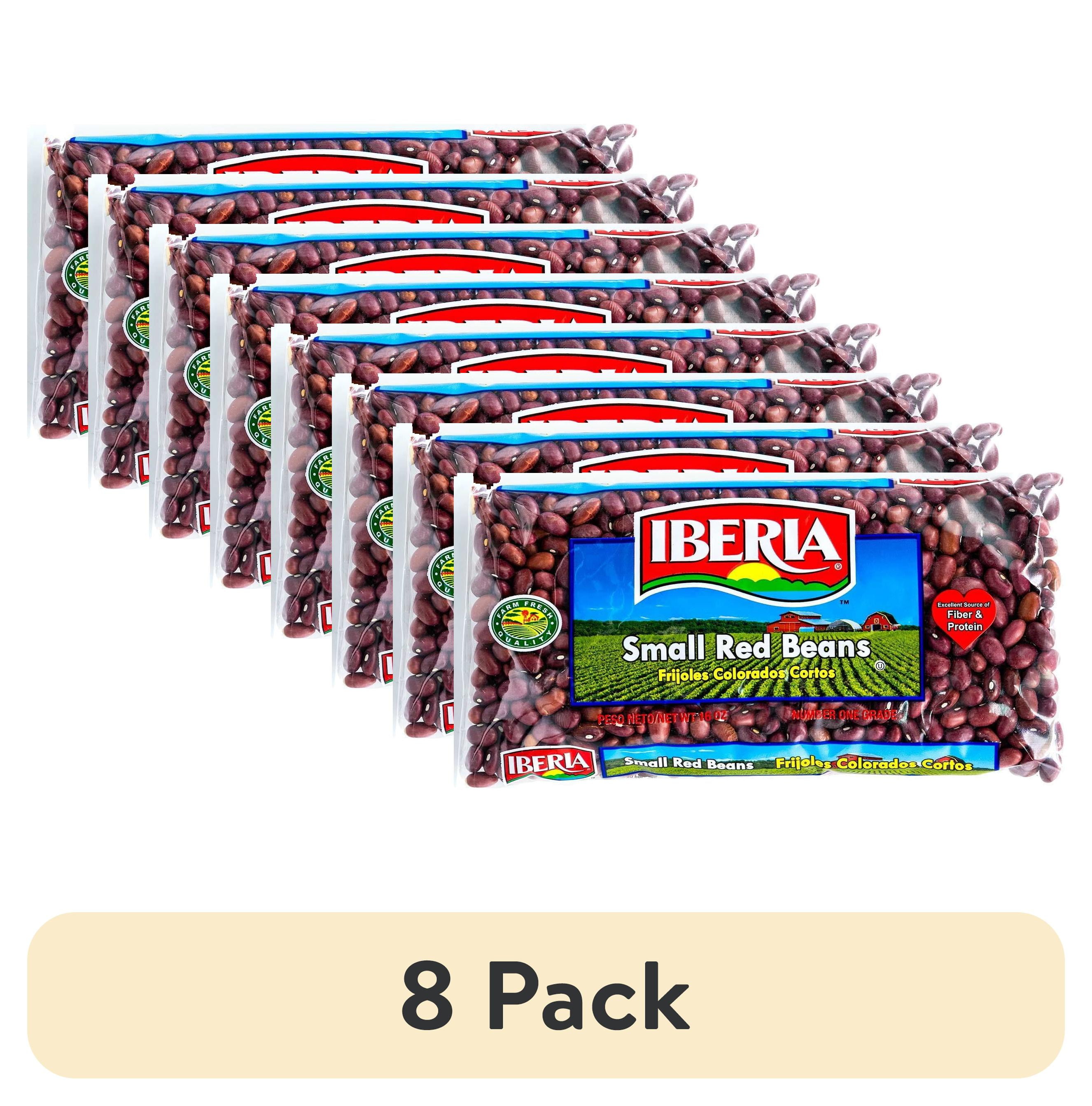 (8 pack) Iberia Small Red Beans, 16 oz - Walmart.com