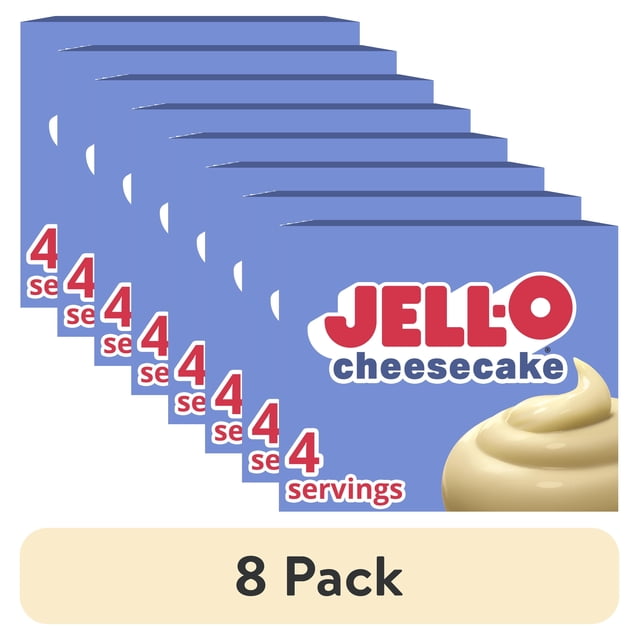 Jell-O Cheesecake Mix - Pudding cups for food distributors - Walmart ...