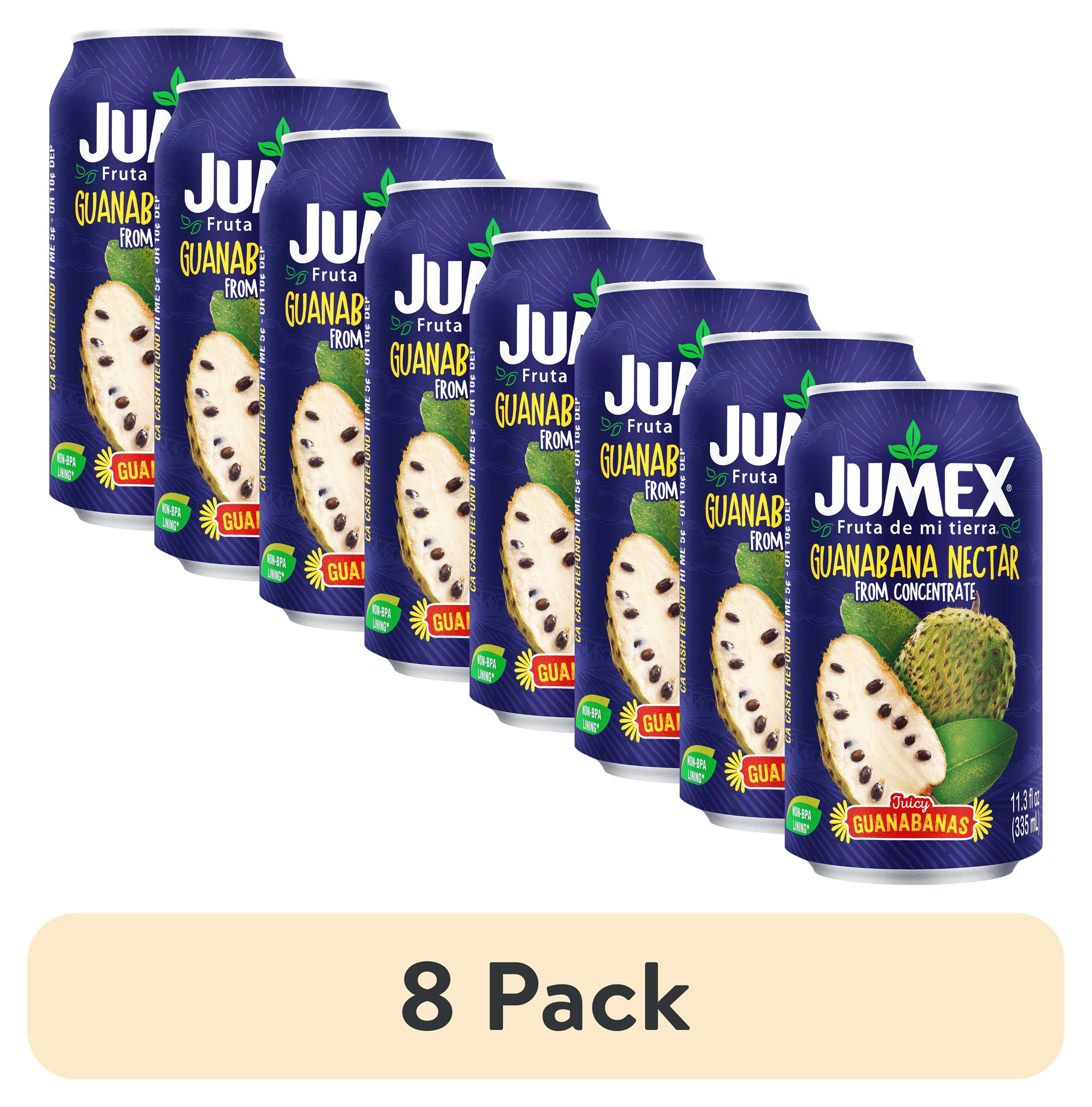 (8 pack) Jumex Guanabana Soursop Juice Nectar, 11.3 fl oz - Walmart.com