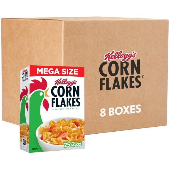 Kellogg's Corn Flakes in Cereal - Walmart.com