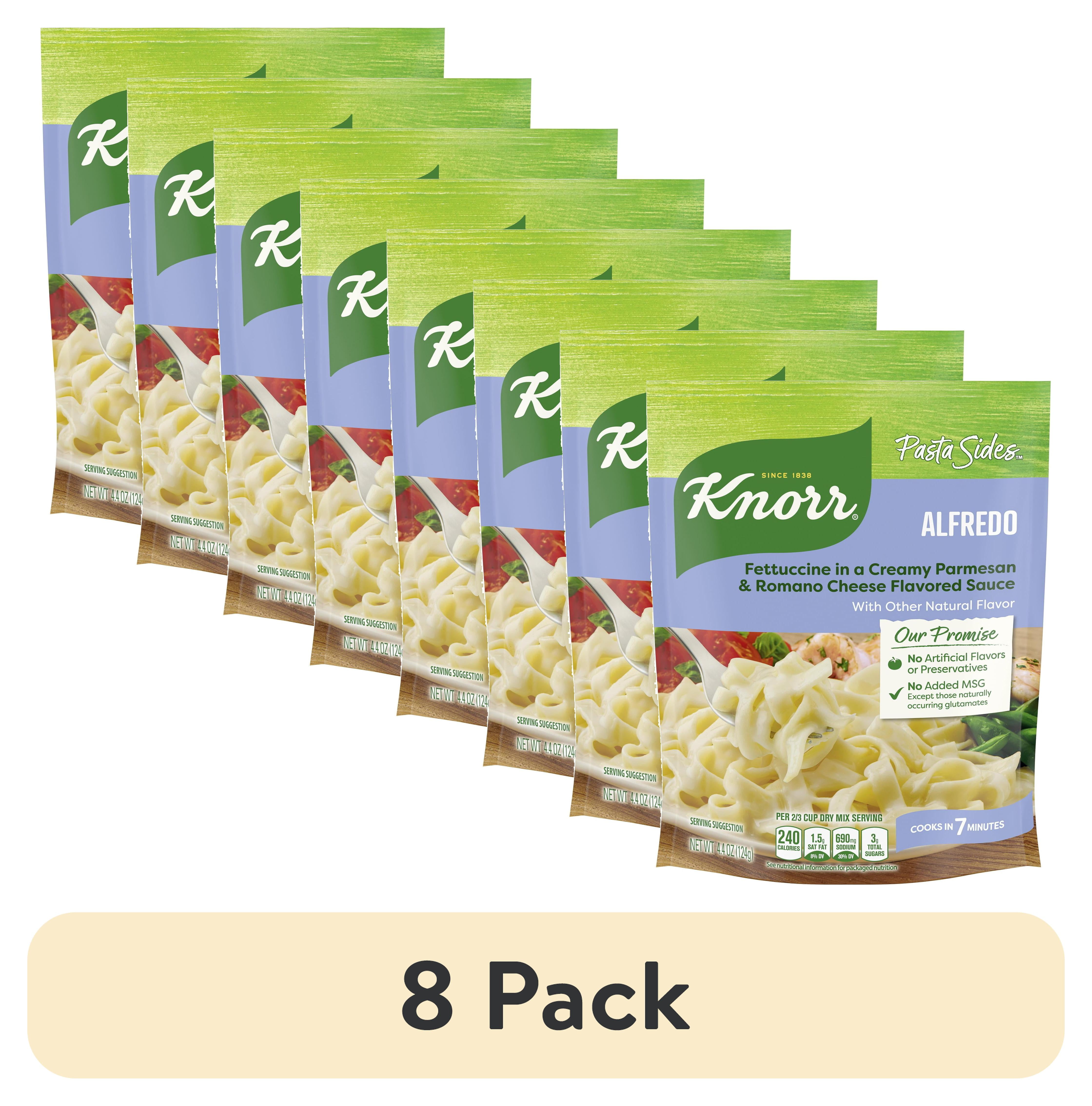 (8 pack) Knorr Pasta Sides Alfredo Fettuccine Made with No Artificial ...
