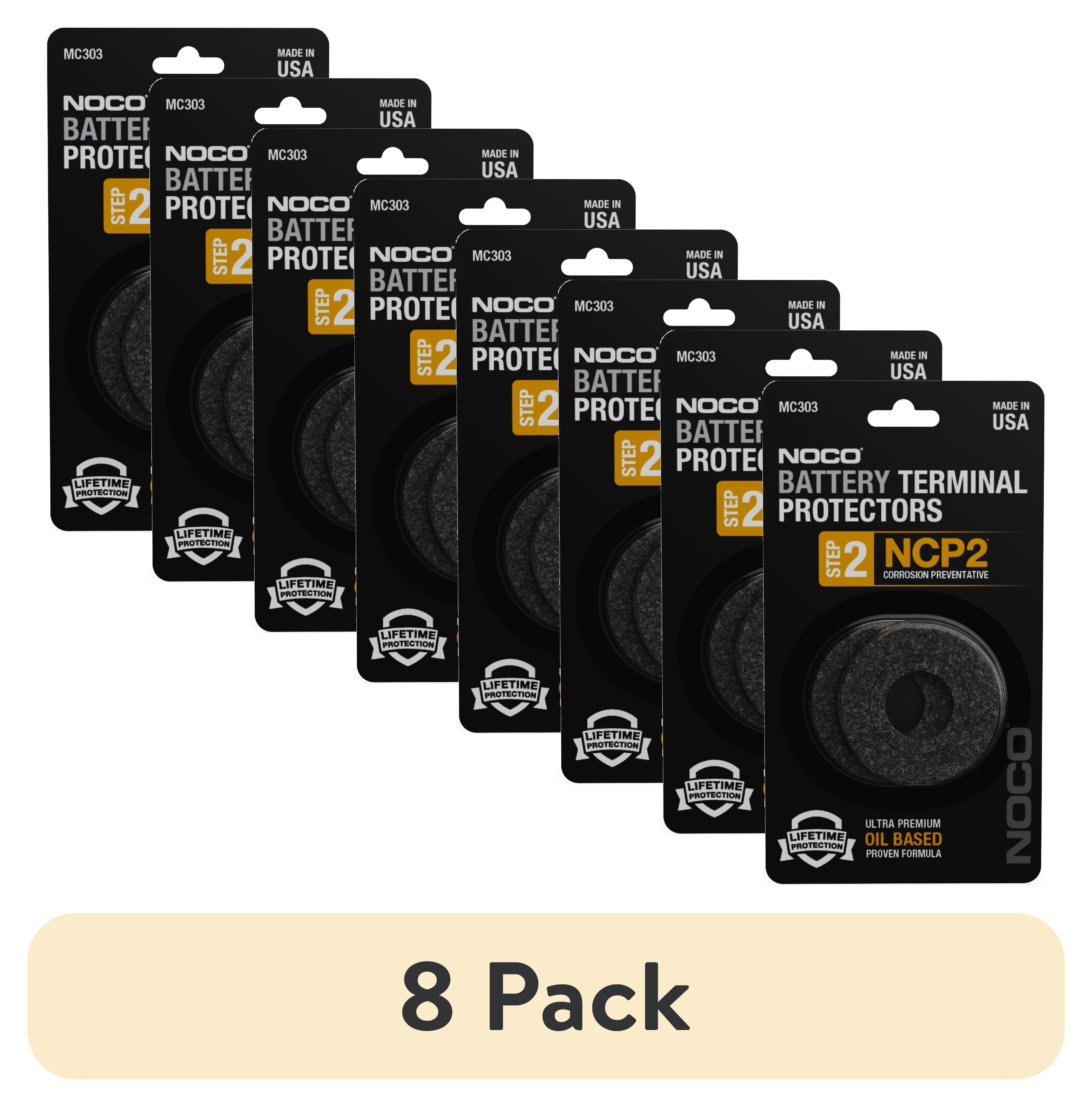 (8 pack) NOCO NCP2 MC303 Oil-Based Battery Terminal Protectors (Pack of 2) - Walmart.com