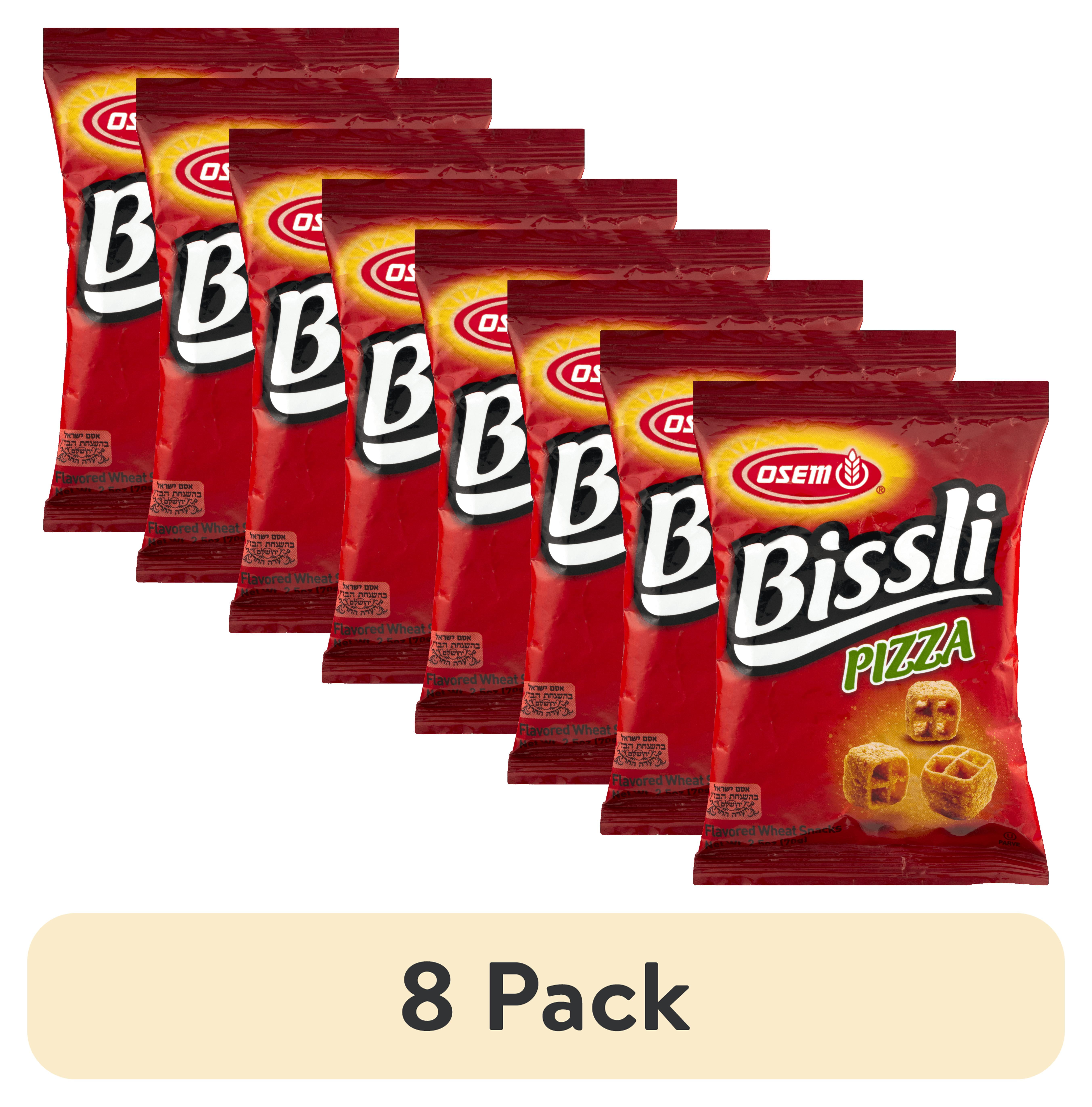 (8 pack) Osem Bissli Pizza Wheat Snacks, 2.5 oz - Walmart.com