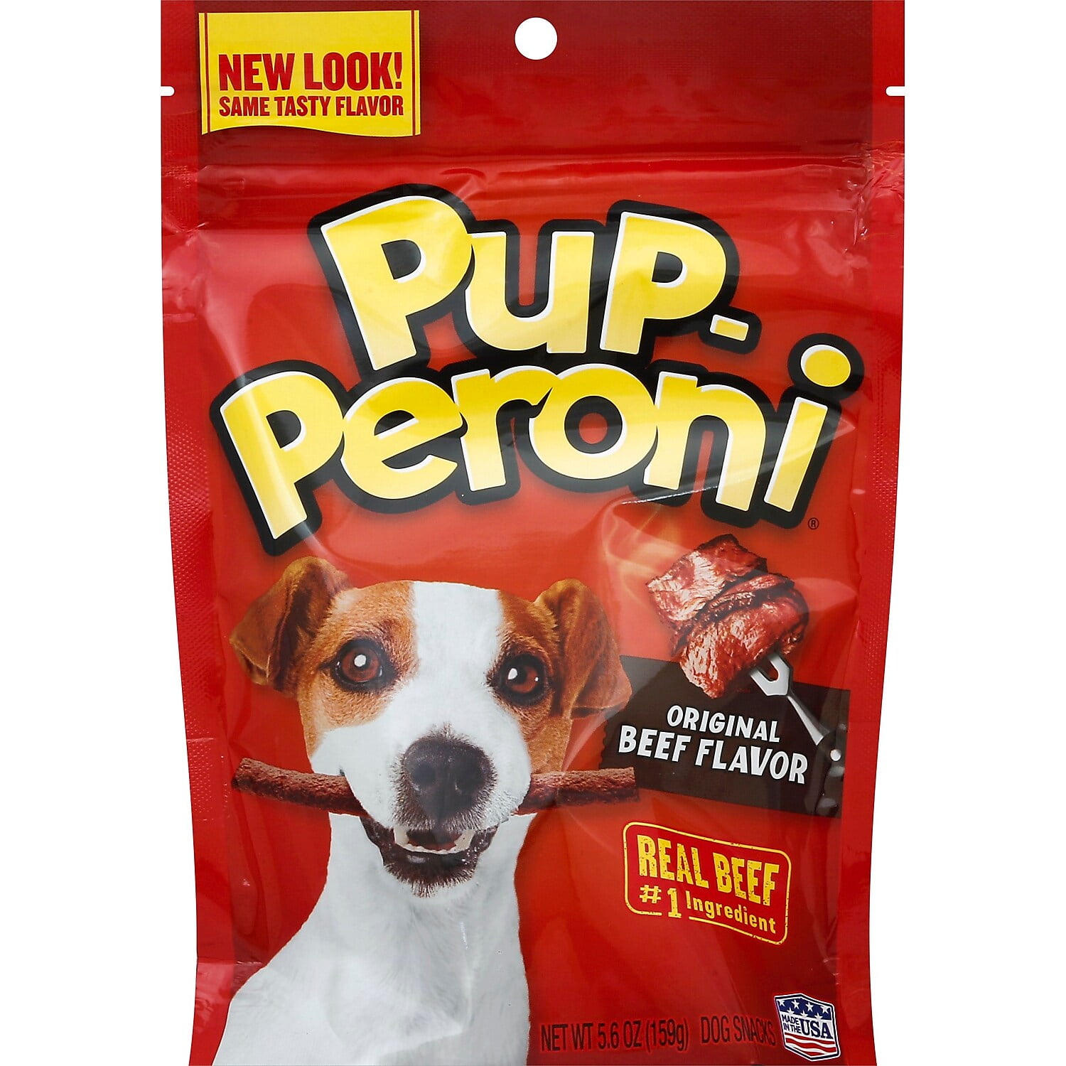 (8 pack) Pup Peroni Original Beef Recipe Dog Treats, 5.6 oz Bag ...