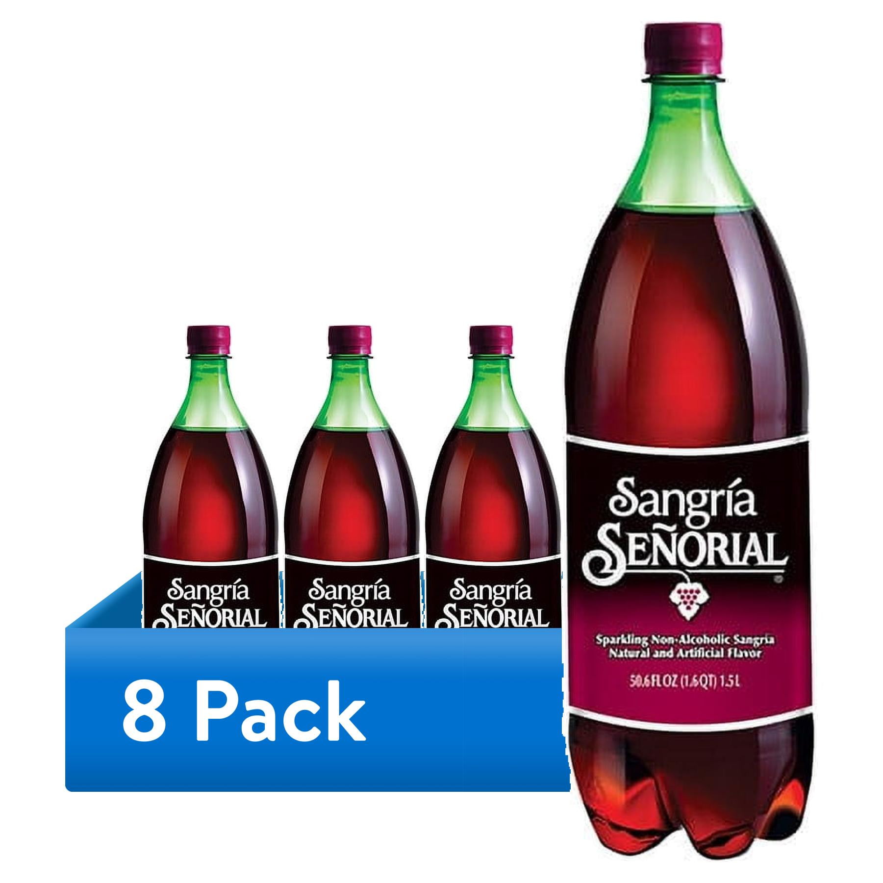 (8 pack) Sangria Senorial Soda, 1.5 Lt - Walmart.com