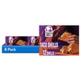 (8 pack) Taco Bell Hot Seasoned Flavor Crunchy Taco Shells, 12 ct, 4.8 ...