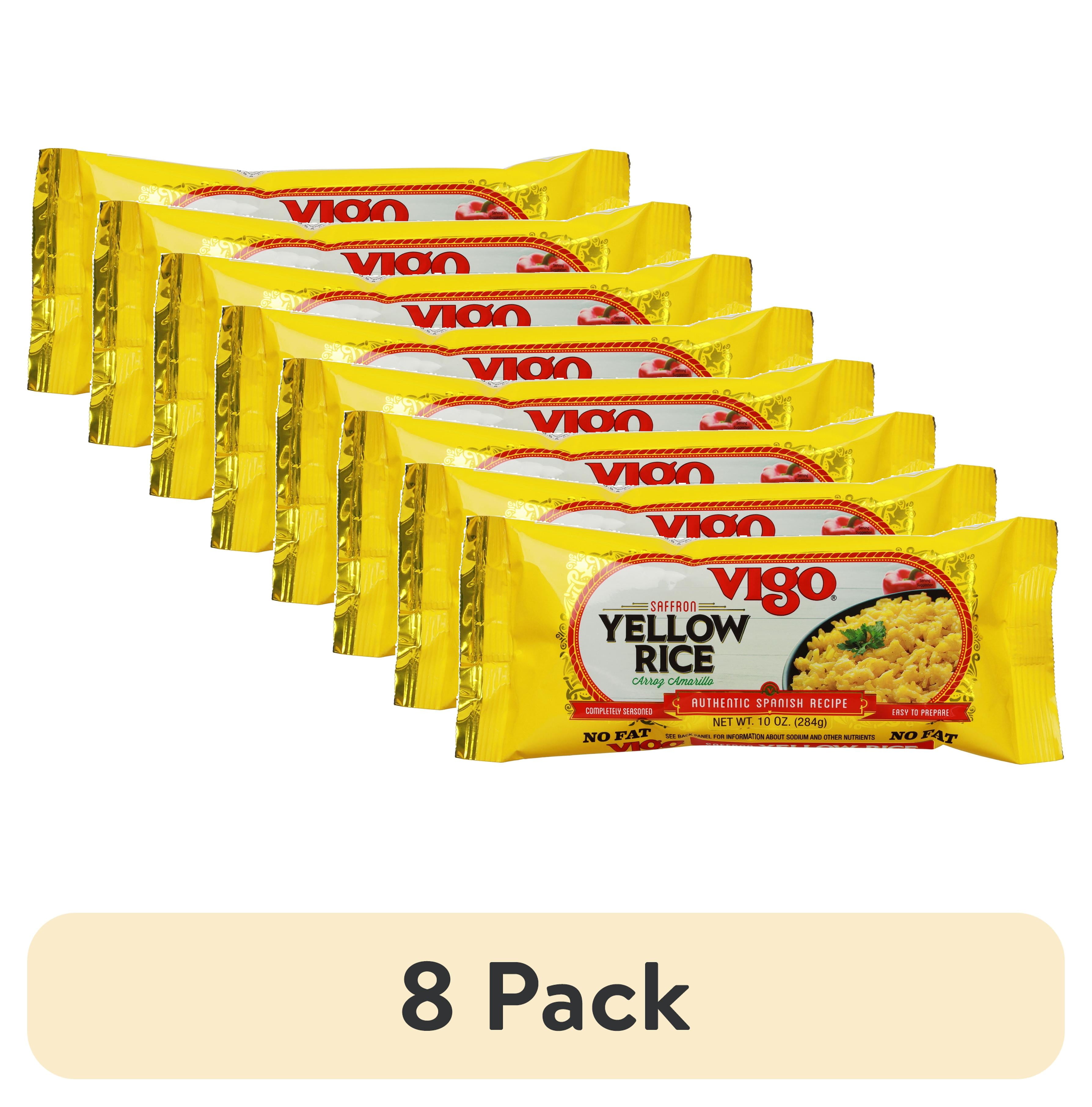 (8 pack) Vigo Yellow Rice, 10 oz Bag - Walmart.com