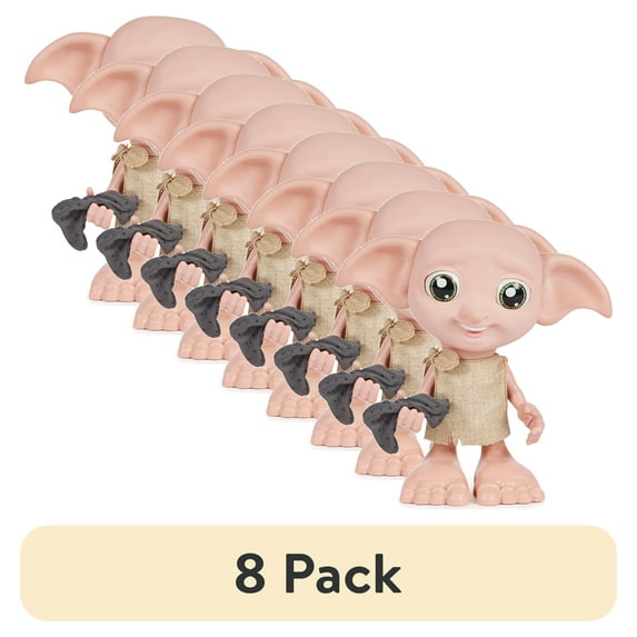 (8 pack) Wizarding World Harry Potter, Interactive 8.5-inch Dobby Elf ...