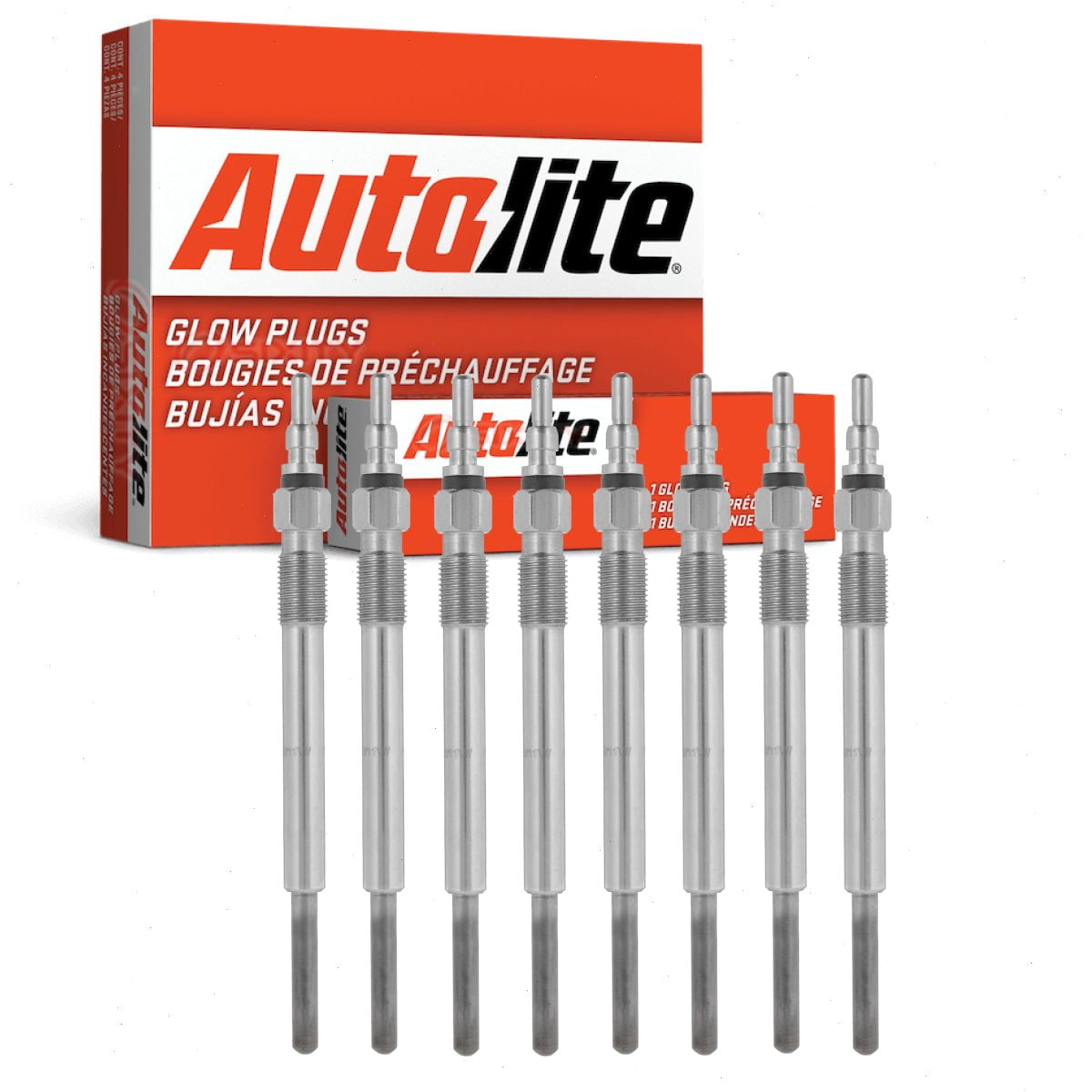 8 pc Autolite 1111 Diesel Glow Plugs for 190 5613044 ZD-10 Ignition ...