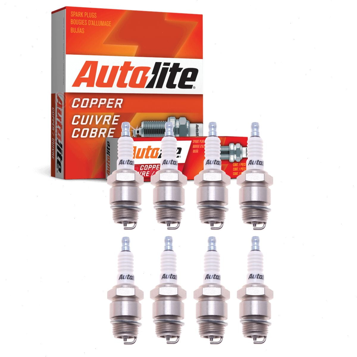 8 pc Autolite 3116 Copper Core Spark Plugs for 515 5614068 7530 B82 ...