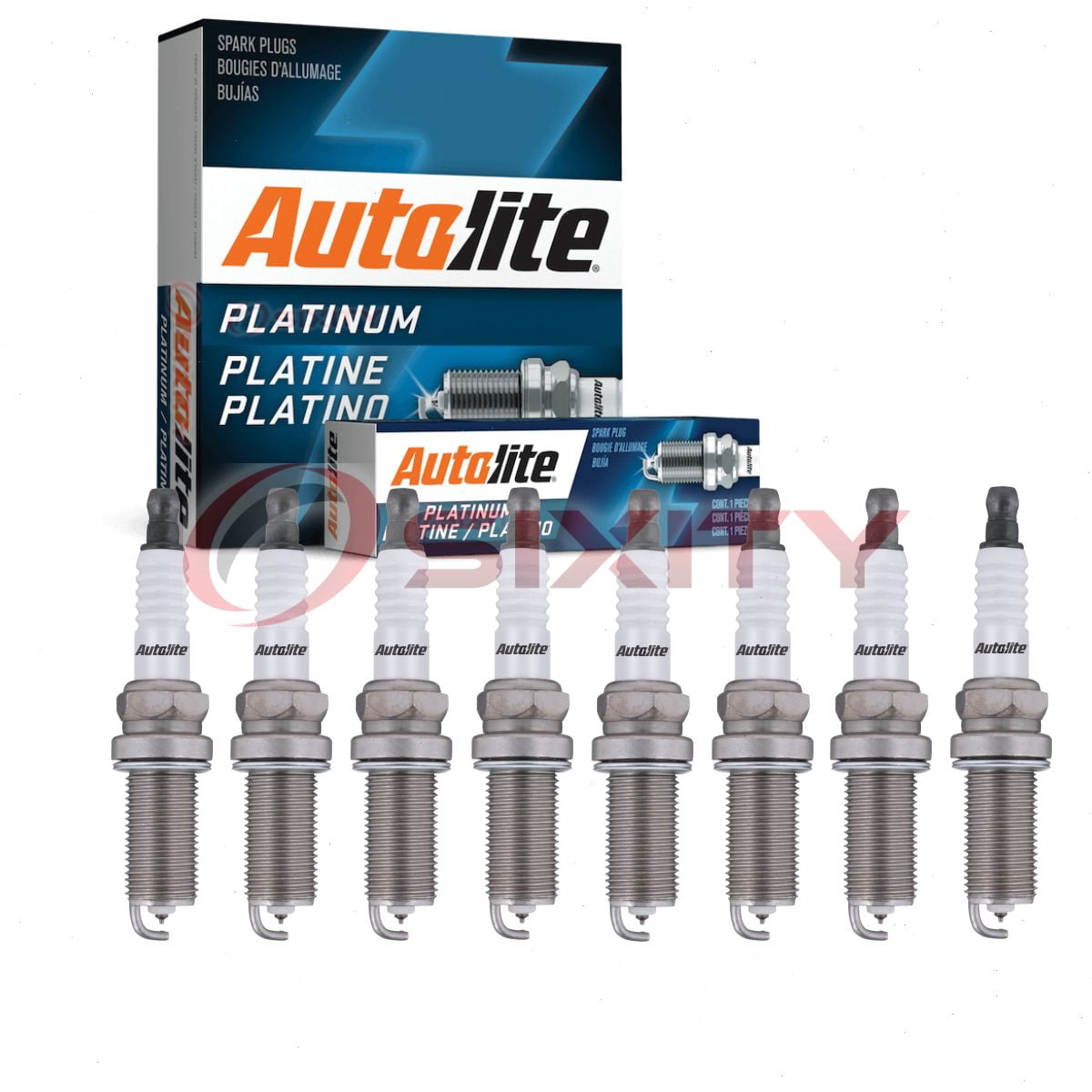 8 pc Autolite AP5324 Platinum Spark Plugs for 446 4505 5018 5614001 ...