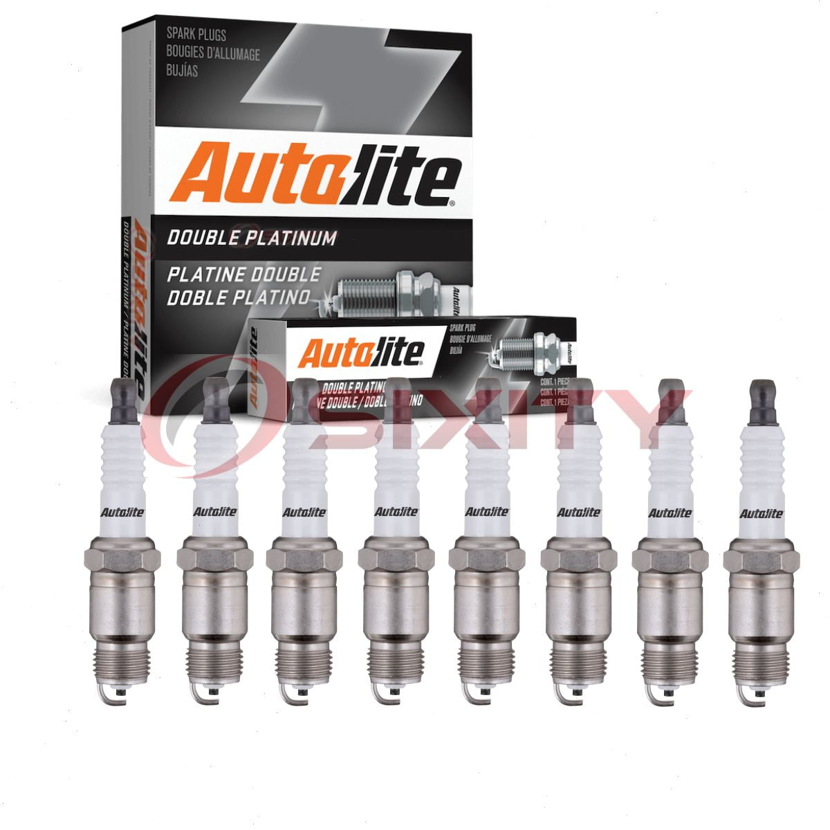 8 pc Autolite APP26 Double Platinum Spark Plugs for 41-905 88901029 ...