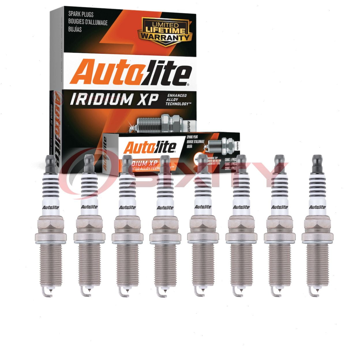 8 pc Autolite Iridium XP XP5325 Spark Plugs for Ignition Wire Secondary ...