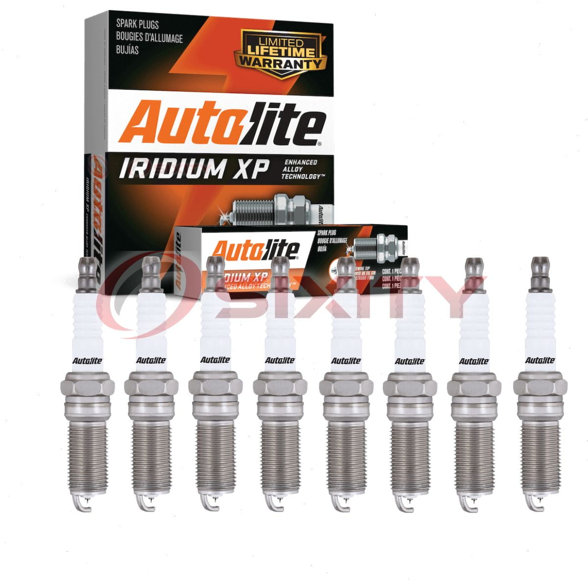 Autolite 8 pc Iridium XP XP5363 Spark Plugs for 2011-2021 Ford F150 ...