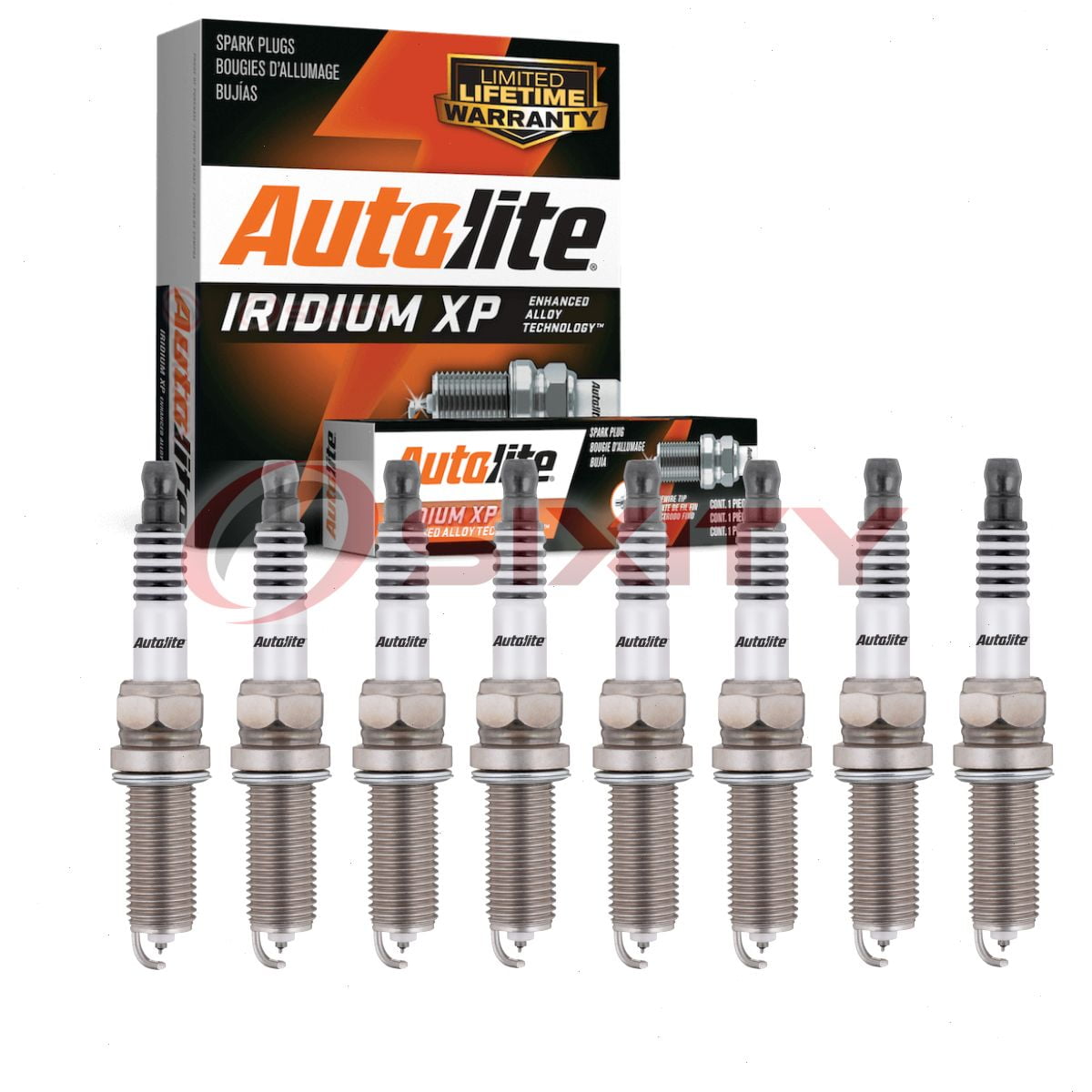 8 pc Autolite Iridium XP XP5683 Spark Plugs for Ignition Wire Secondary ...