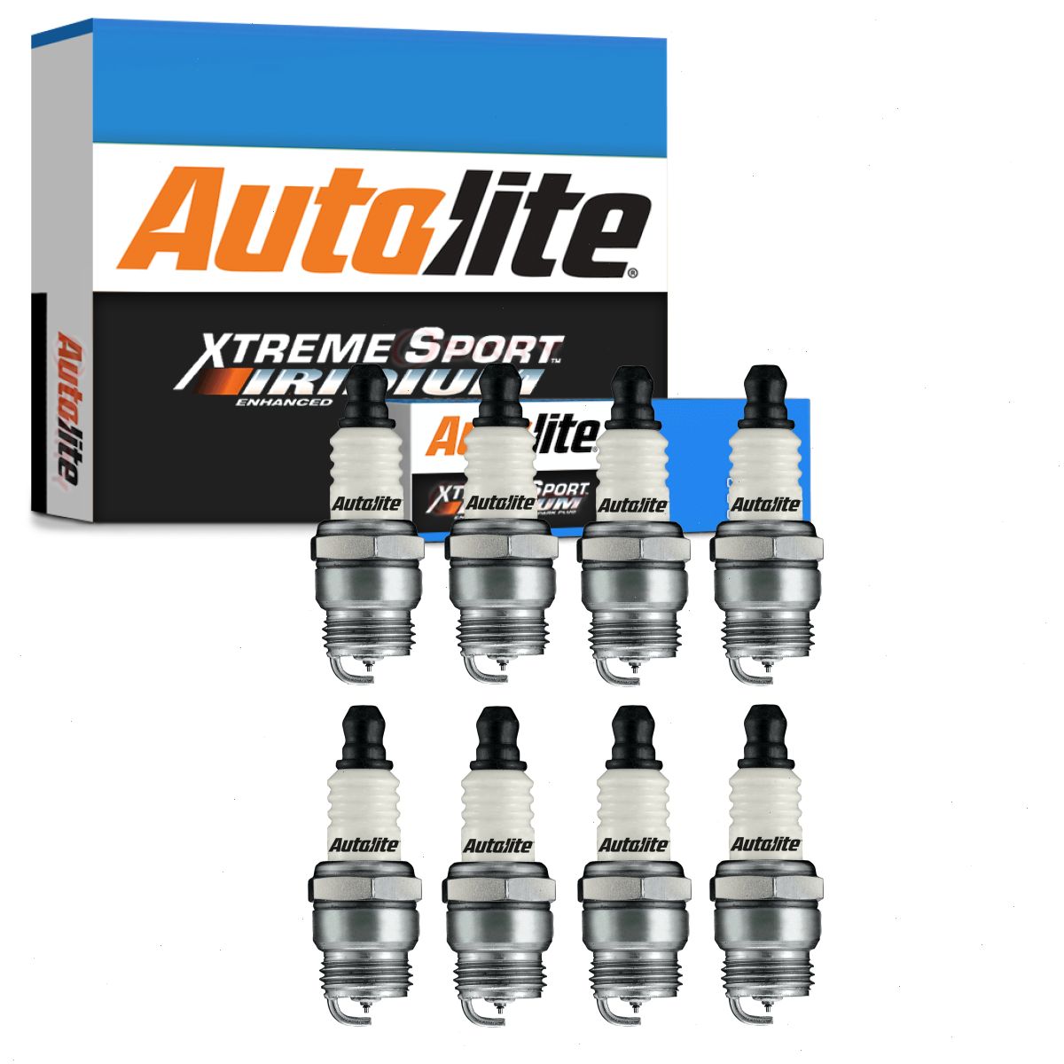8 pc Autolite XST2956DP Xtreme Sport Spark Plugs for Ignition Wire ...
