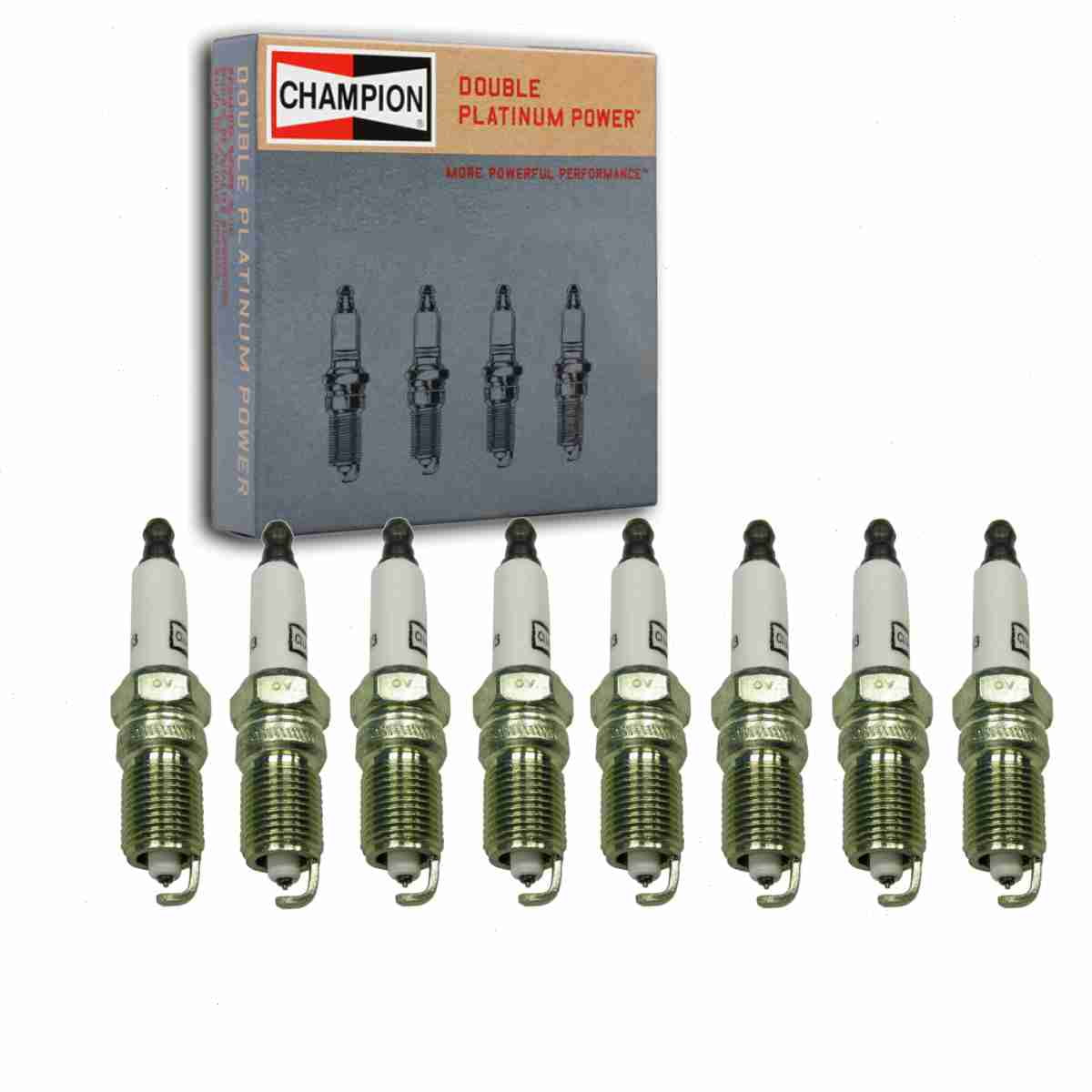 8 pc Champion 7983 Double Platinum Spark Plugs for 12571164 12578277 41 ...