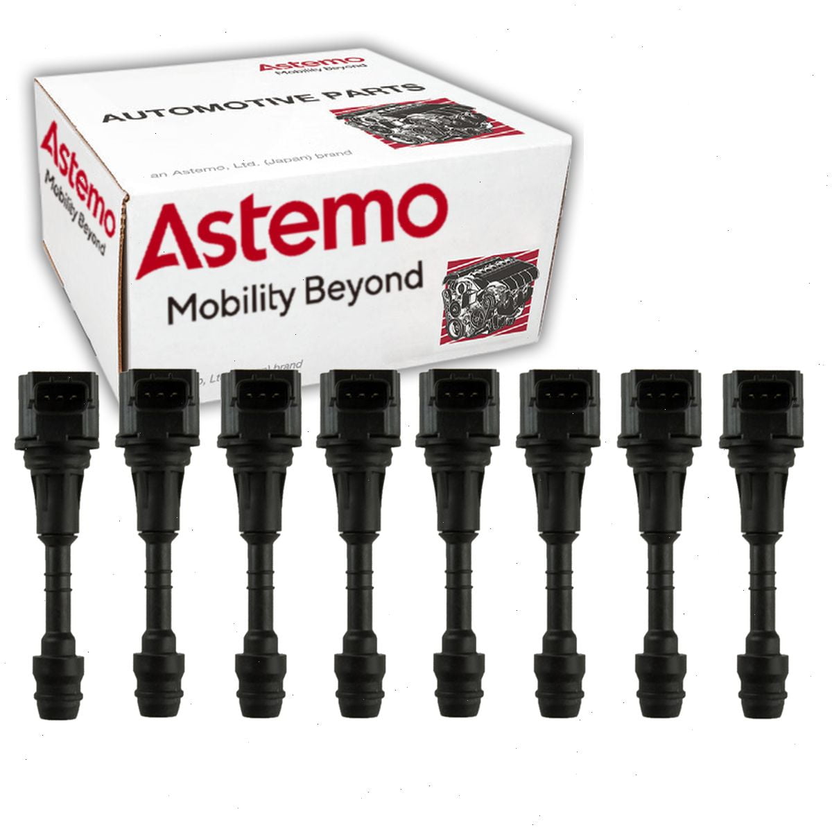 8 pc Hitachi Ignition Coils compatible with Nissan Armada 5.6L V8 2006 ...