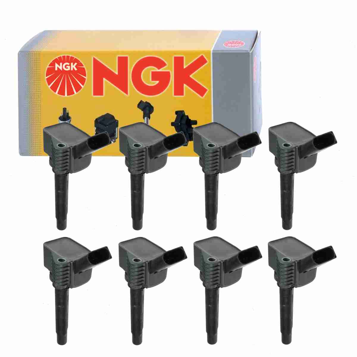 8 pc NGK 48900 Ignition Coils for 06H 905 110H 06H905110H 06J 905 110D ...