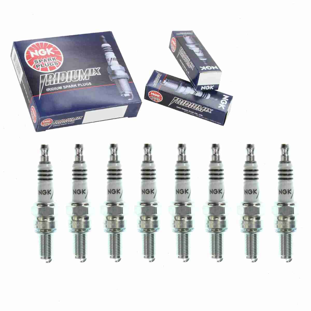 8 pc NGK 6482 Iridium IX Spark Plugs for 4134 4169 5364 5367 IU31 IU31A ...