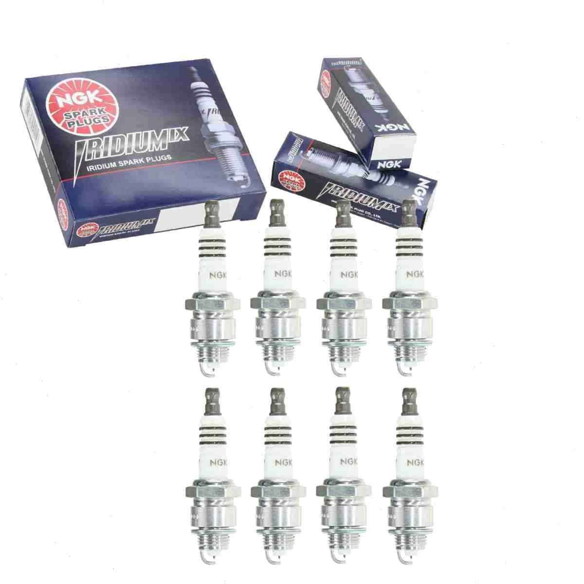 8 pc NGK 7355 Iridium IX Spark Plugs for 41-833 75 76 A52CU AP85 B44S J13Y J14YC XS85 XS85DP ...