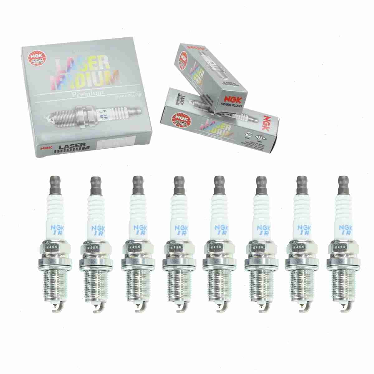 8 pc NGK 7854 Laser Iridium Spark Plugs for 09482-00538 27410-23700 ...