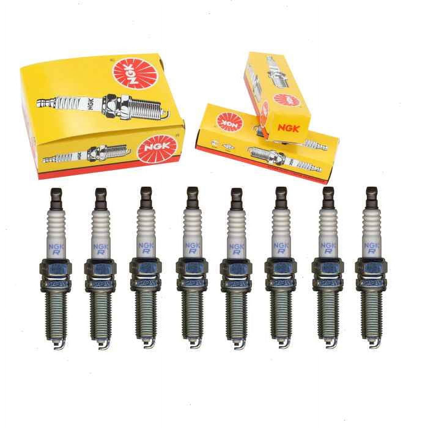 8 pc NGK 90410 Standard Spark Plugs for Ignition Wire Secondary ...