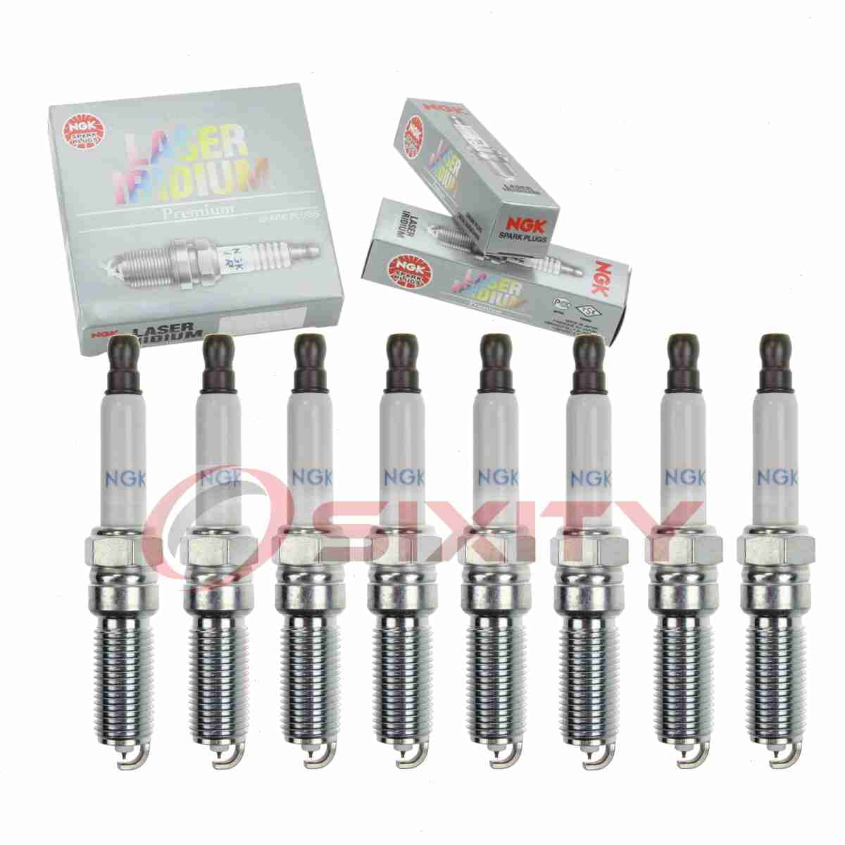 8 pc NGK 91970 Laser Iridium Spark Plugs for 12683541 55490097 Ignition ...