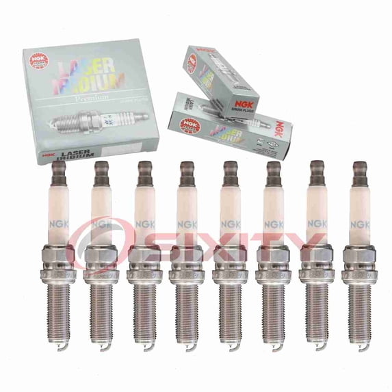 8 pc NGK 92288 Laser Iridium Spark Plugs for 12 12 7 728 657 Ignition ...